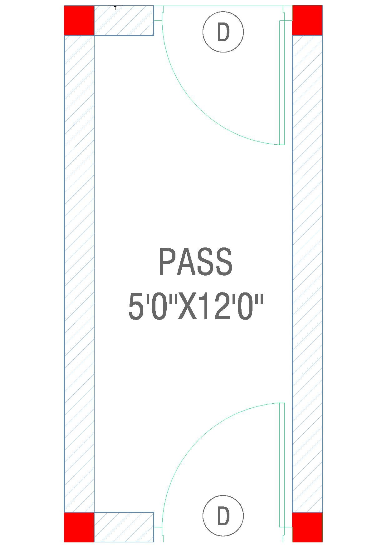 3BHK house plan for 26x60 plot. | Manara Architects
