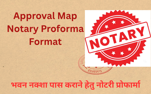 Approval Map Notary Proforma Format | Manara Architects