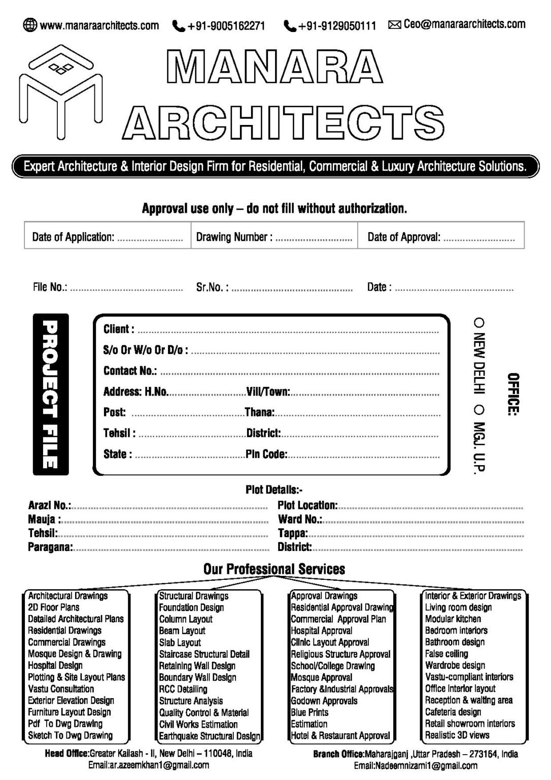 Best 1 Professional File Cover Designs for Architects, Civil Engineers ...